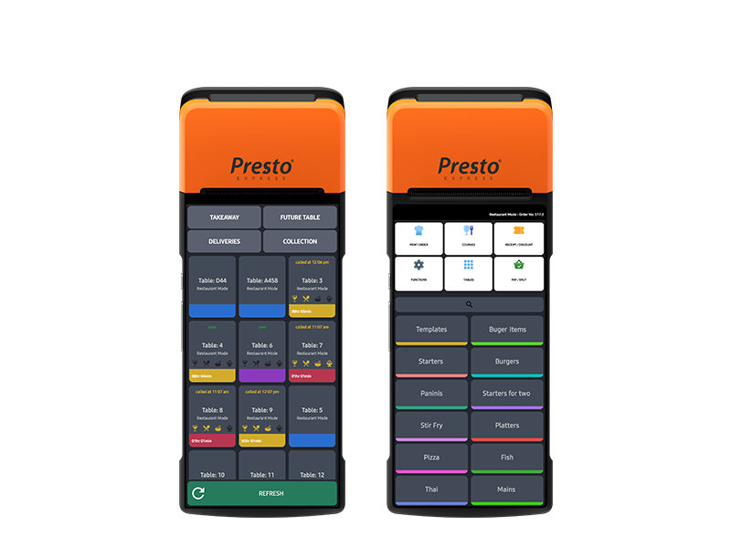 Presto Express - Next-Gen EPOS Solutions for Restaurants
